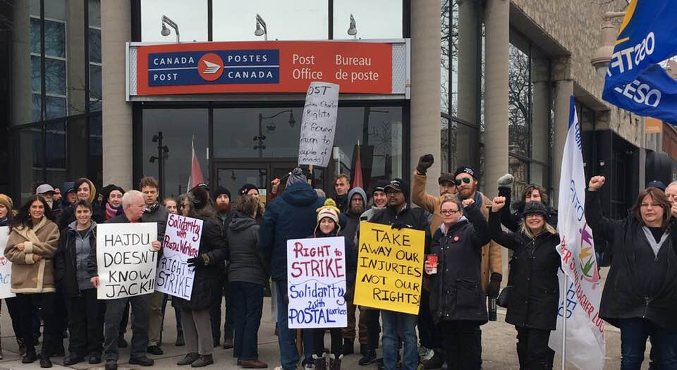 Solidarity with CUPW: Against the PC-Liberal Clampdown – Socialist Project